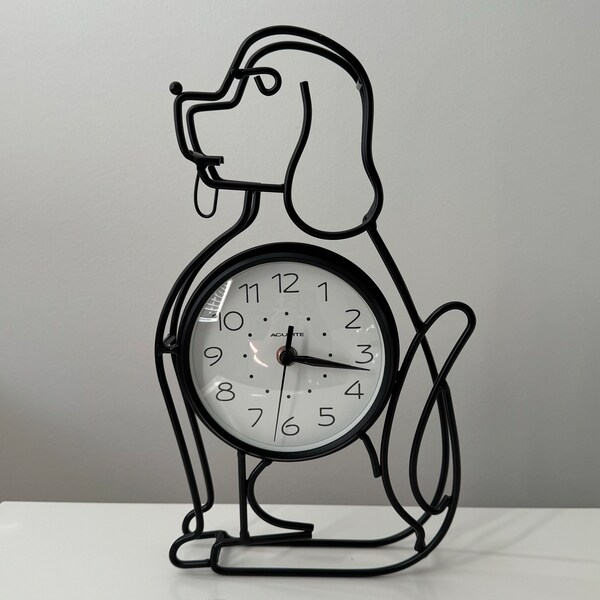 Dog Clock - Etsy
