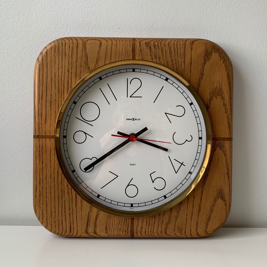Vintage Howard Miller Wall Clock Model 622-845 - Etsy