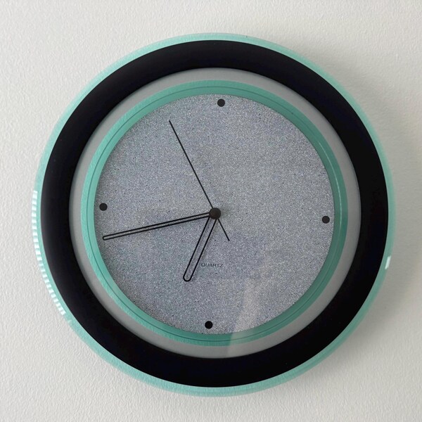 80s Wall Clock - Etsy