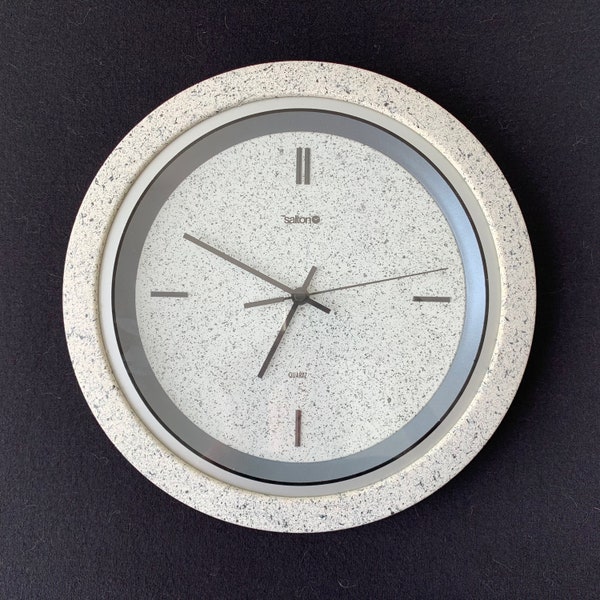 80s Wall Clock - Etsy