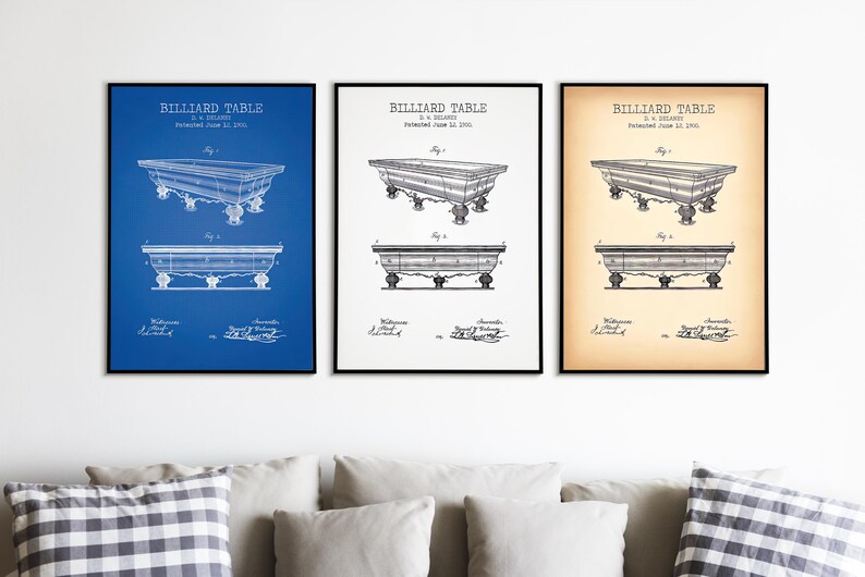 Vintage Patent Posters -2000 Antique Invention Blueprints - Industrial ...
