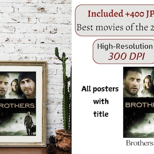 Best 2000s Movies - Vintage Film Posters Collection - Retro Cinema Wall ...