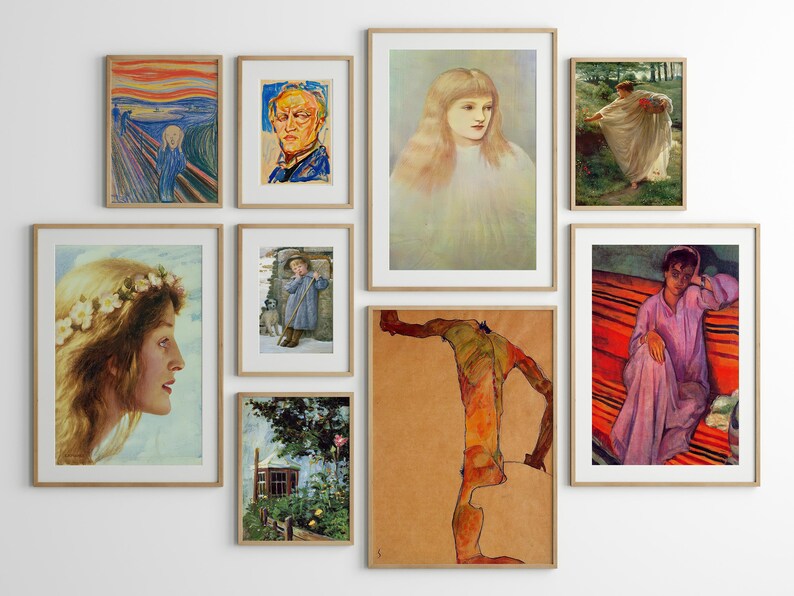 4000 Vintage Printable, 72 Famous Artists, MEGA BUNDLE, Vintage Gallery ...