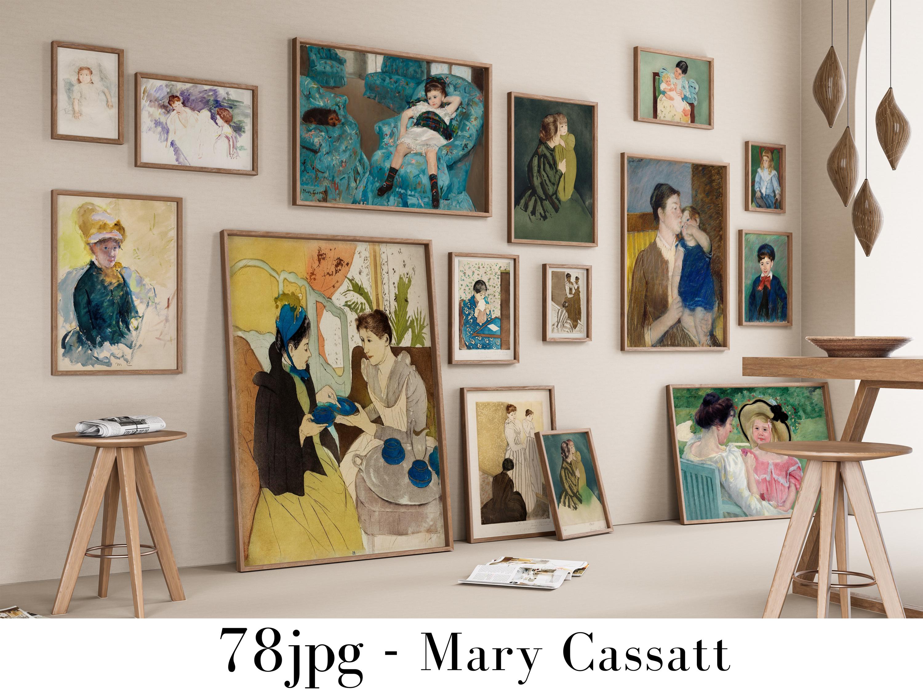 Mary Cassatt Art Print - Vintage Impressionist Painting - 19th Century ...
