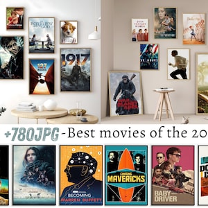 Best 2010s Movies | Vintage Film Posters | Retro Wall Art | Printable ...