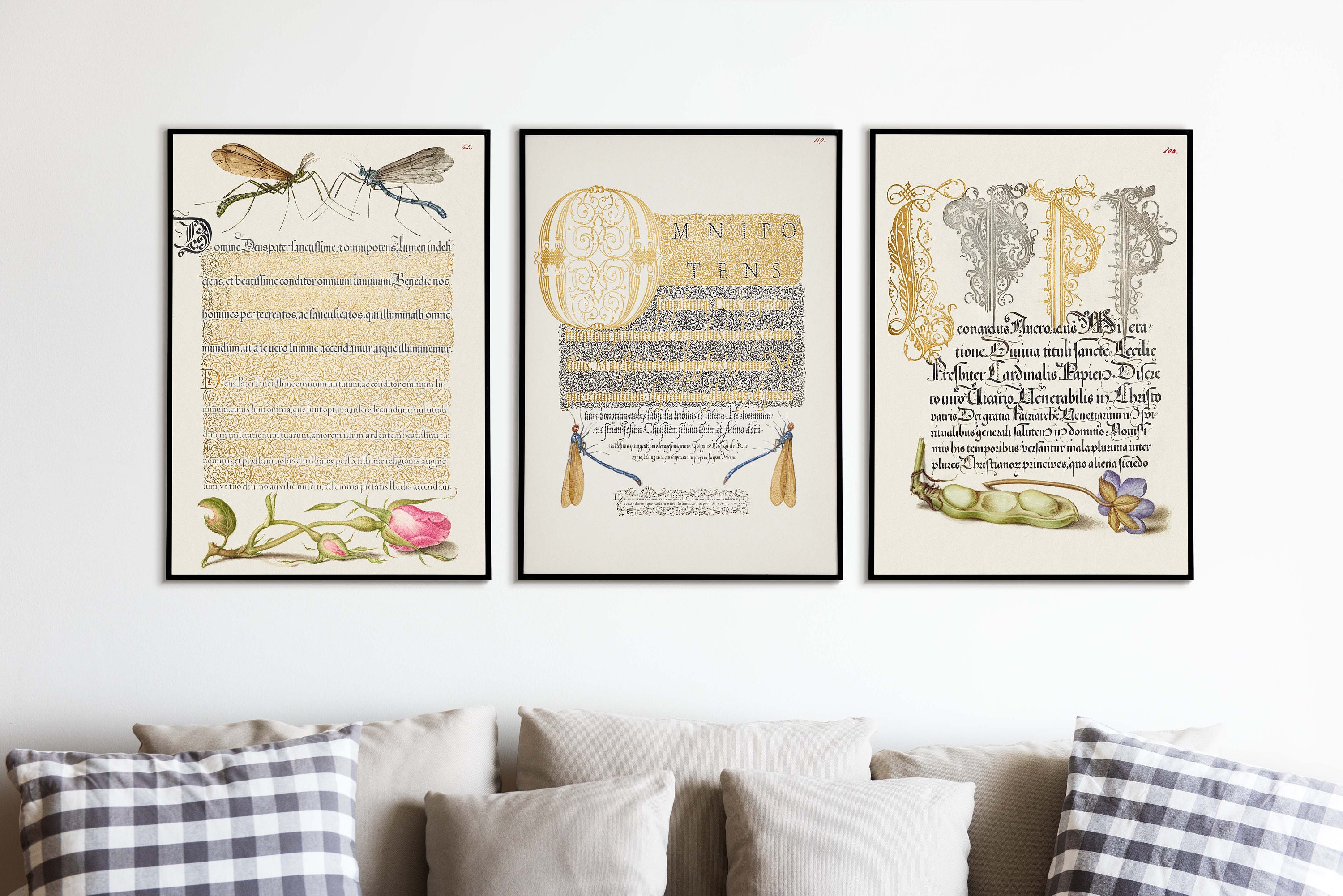 The Model Book of Calligraphy, Included Total of 40 Printable Paper ...