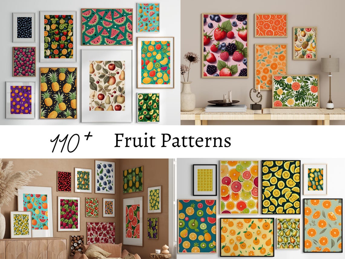 Printable Patterns and Textures, 1200 Art Patterns Style, Printable ...