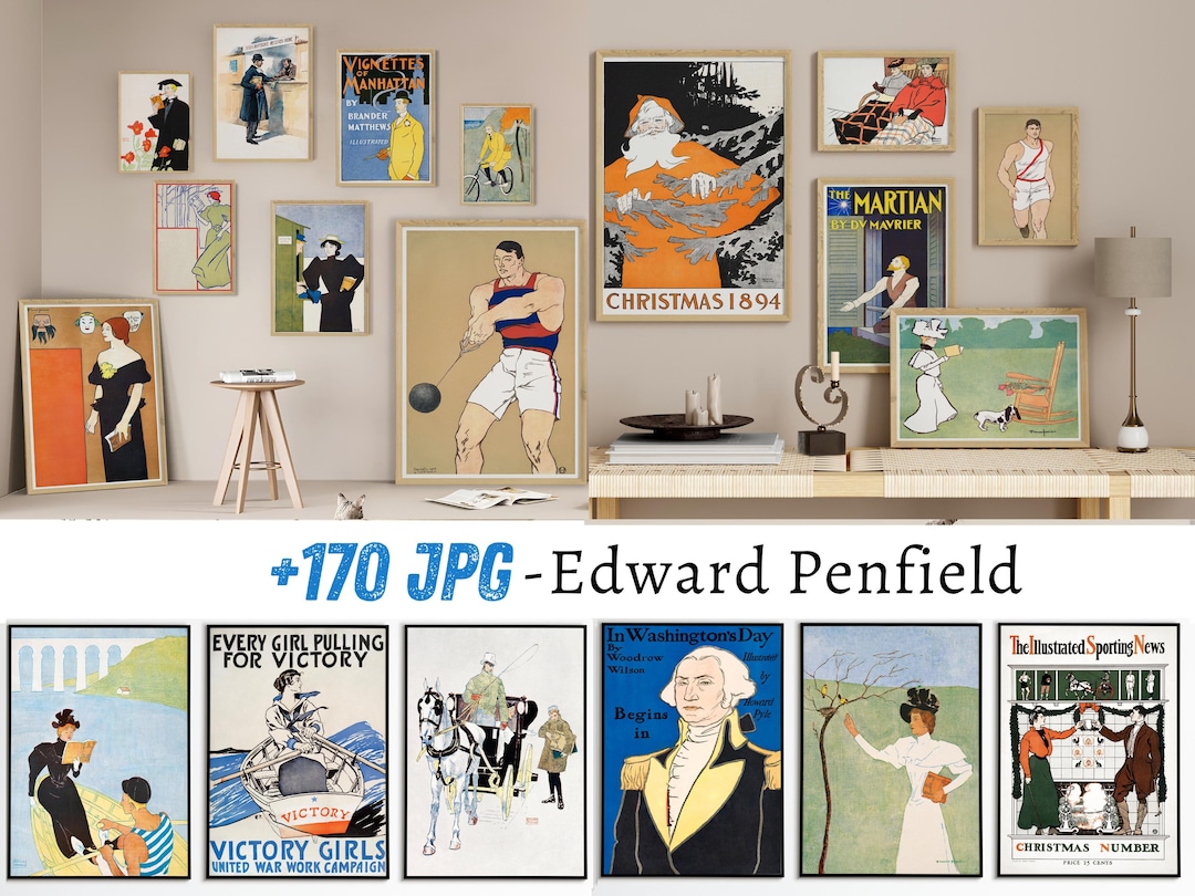 Edward Penfield Art Print - Vintage Poster Art - Iconic American ...