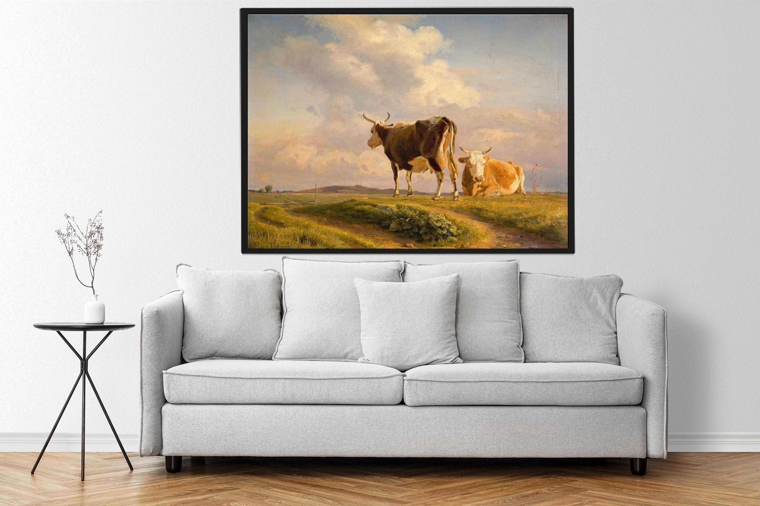 Johan Thomas Lundbye Art Print - +100 Art Print, Vintage Danish ...