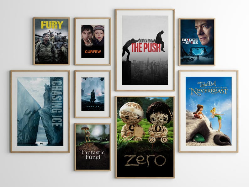 Best 2010s Movies | Vintage Film Posters | Retro Wall Art | Printable ...