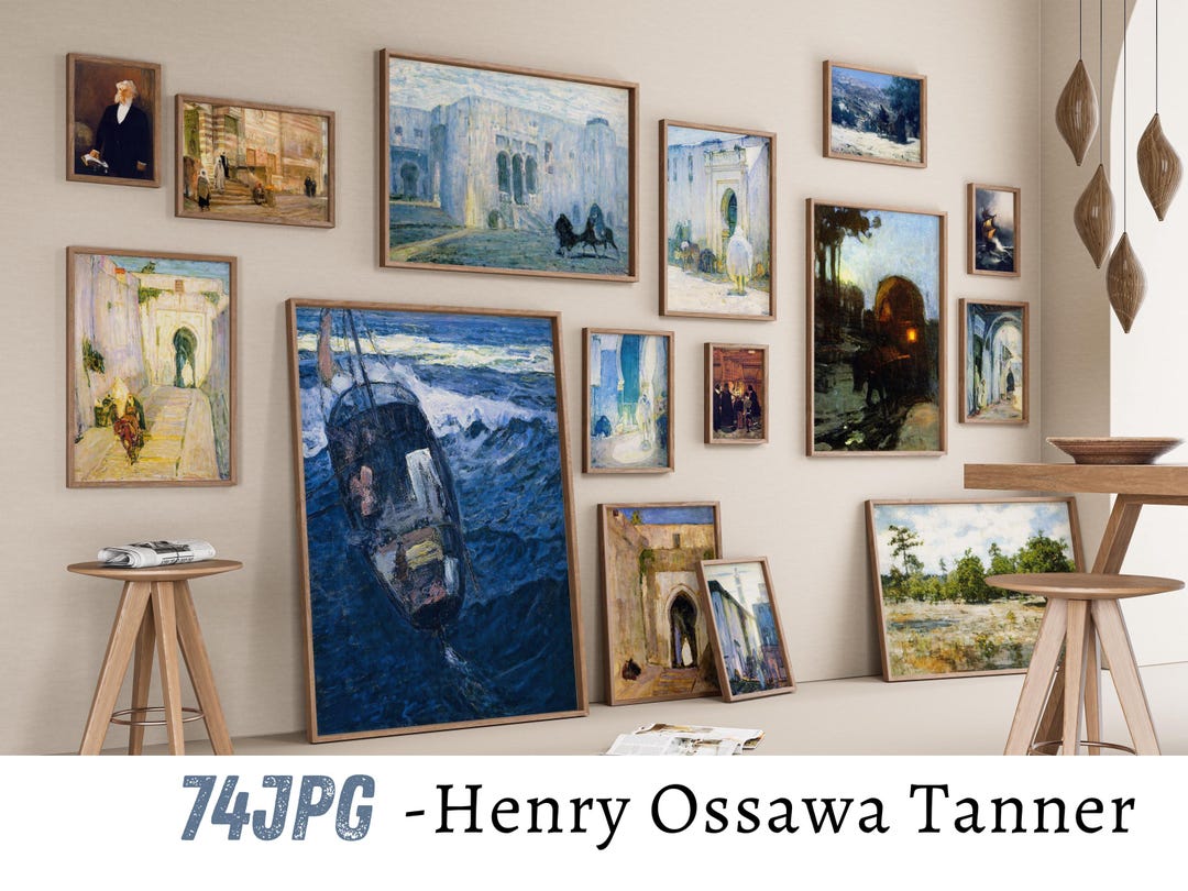 Henry Ossawa Tanner Art Print - 74 Vintage American Realism - 19th ...