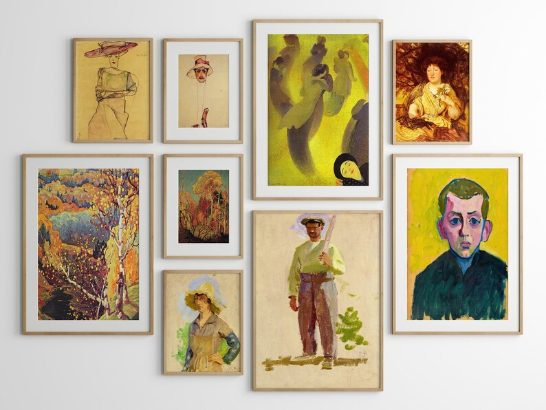 4000 Vintage Printable, 72 Famous Artists, MEGA BUNDLE, Vintage Gallery ...