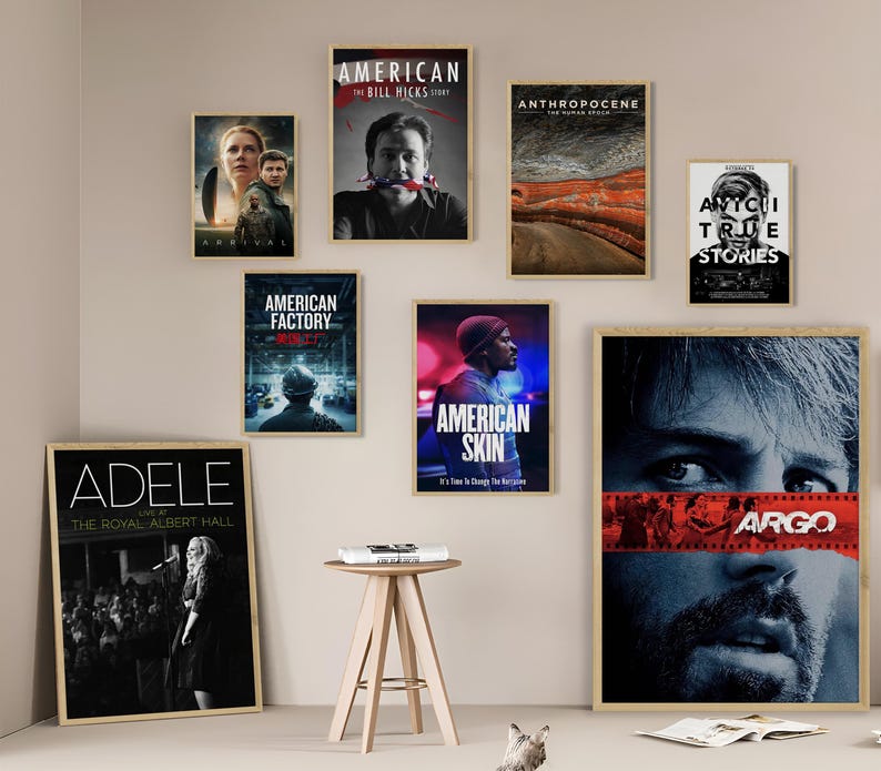 Best 2010s Movies | Vintage Film Posters | Retro Wall Art | Printable ...