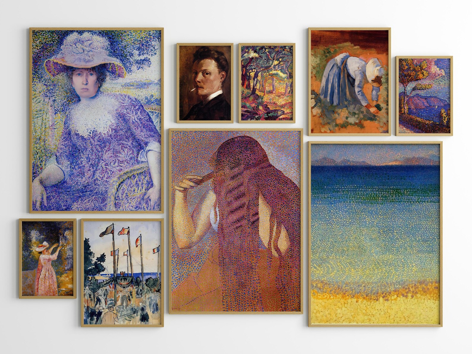 Henri-edmond Cross Art Print - Vintage French Neo-impressionist ...