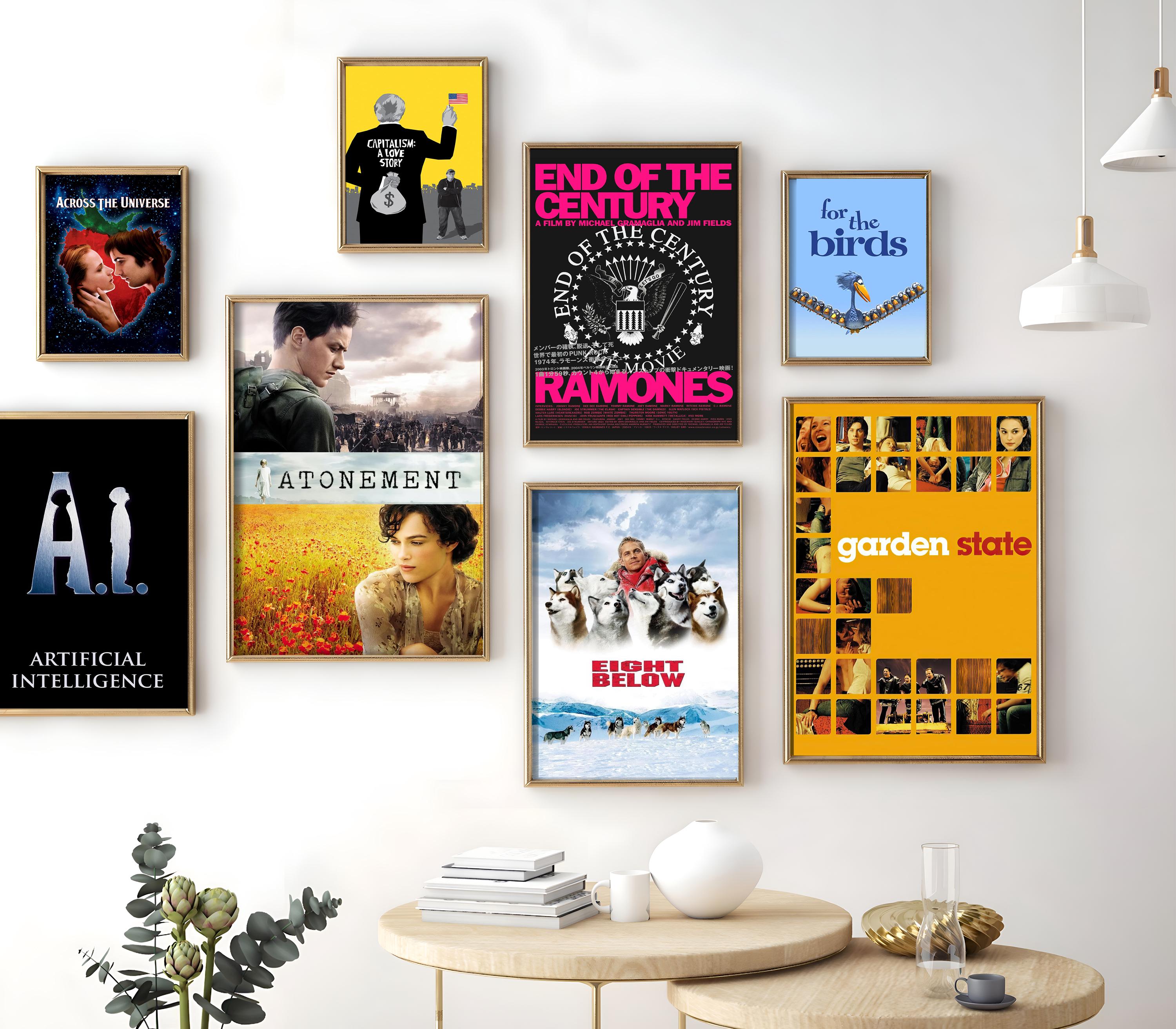 Best 2000s Movies - Vintage Film Posters Collection - Retro Cinema Wall ...