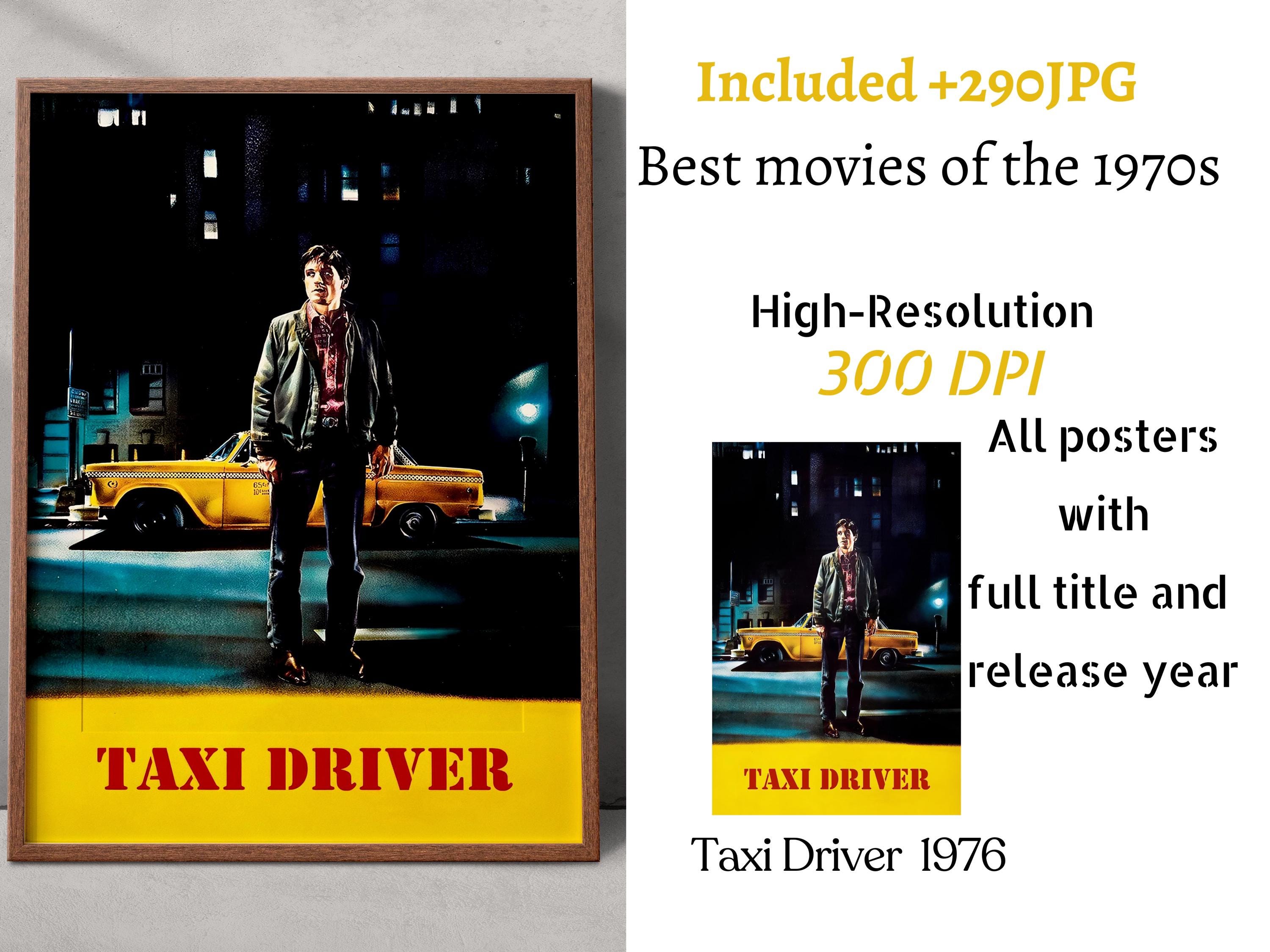 Best 1970s Films | Vintage Movie Poster Pack | Retro Wall Art Decor ...