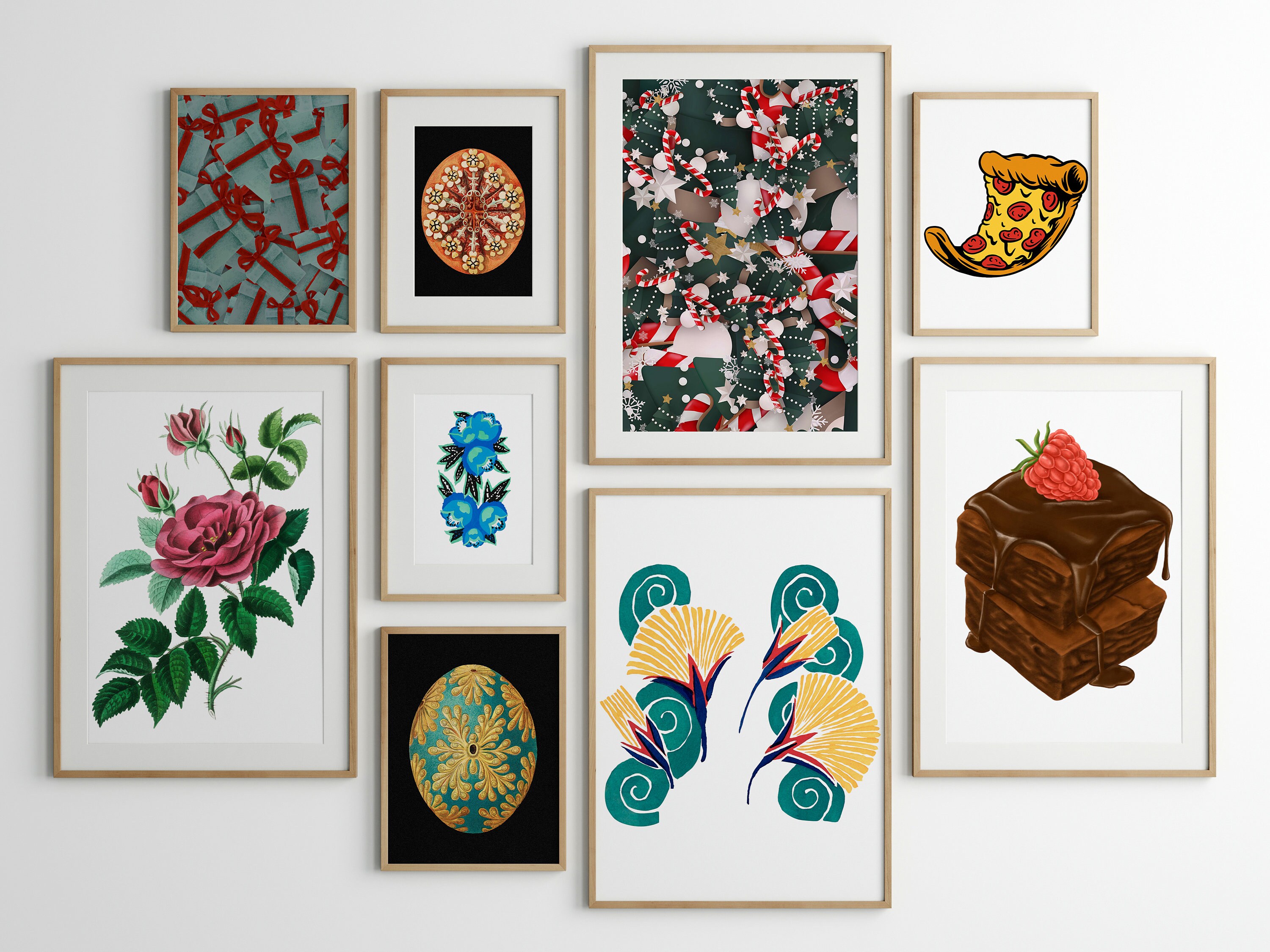 4000 MEGA BUNDLE Printable Wall Art, Gallery Wall Art, Eclectic ...