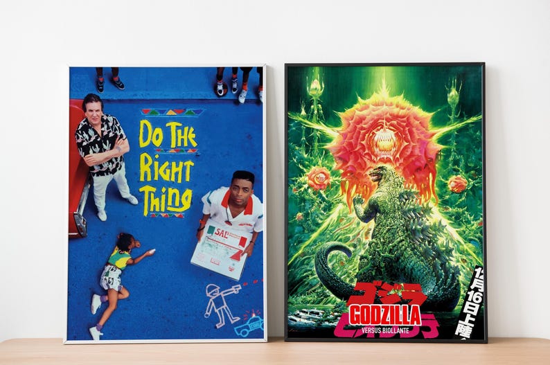Best 1980s Films Vintage Movie Poster Pack - Retro Wall Art Decor ...