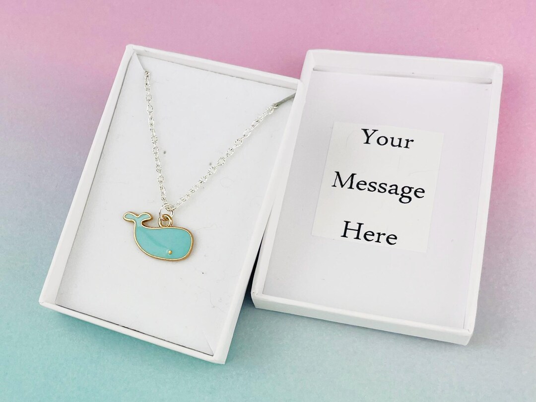 Blue Whale Necklace , Ocean Jewellery, Whale Jewellery, Mother's Day ...
