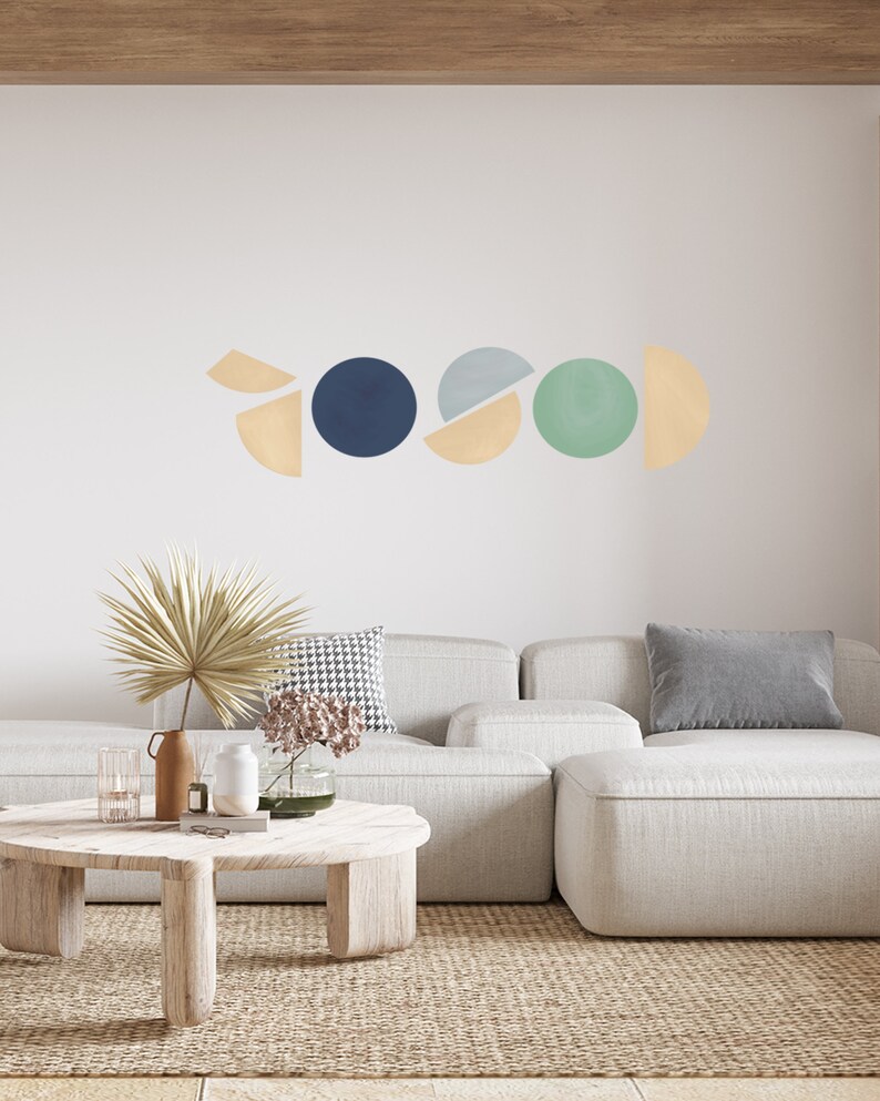 Boho Decals Abstract Geometric Wall Sticker Self Adhesive - Etsy