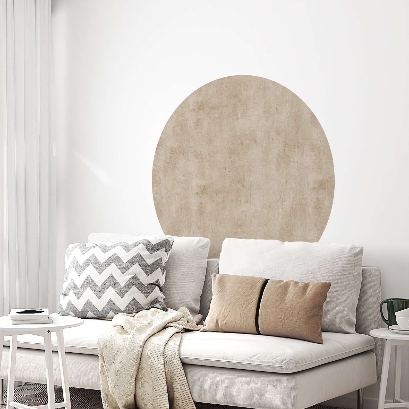 Circle Wall Decal Arch Wall Decal Headboard Wall Decal - Etsy
