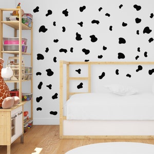Cow Spot Decals, Cow Spot Wall Stickers, Modern Farmhouse Decor, for ...