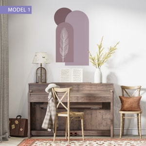 Colorblock Wall Decal, Removable Wall Decal, Nursery Wall Decal, Arch ...