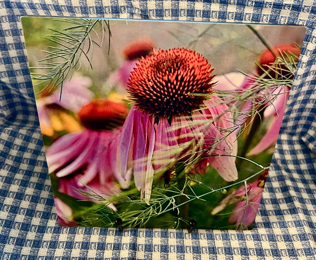 Wildflower Photo Tile - Etsy