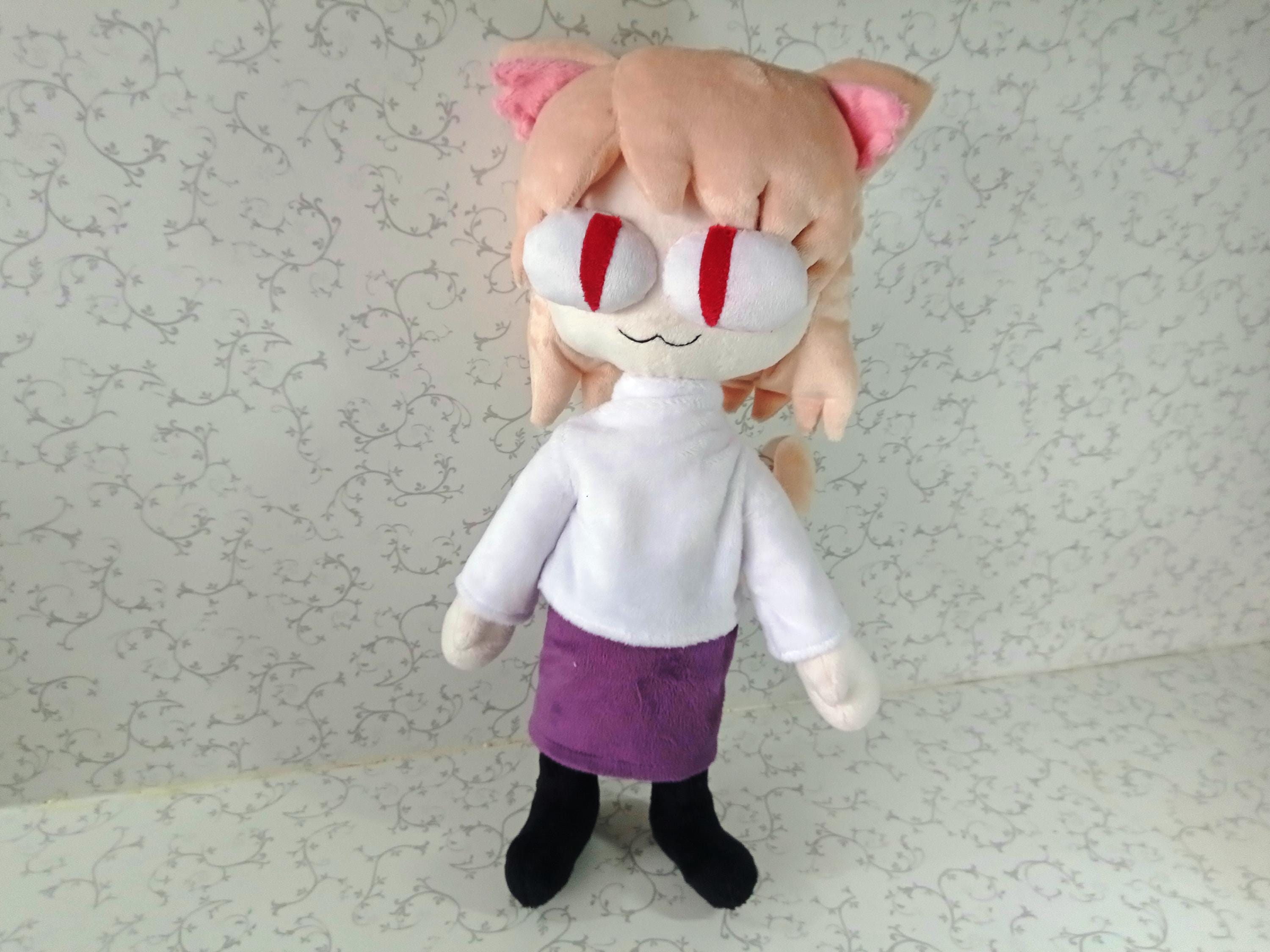 Plush Toy Like Neco Arc , 40cm ,handmade. - Etsy