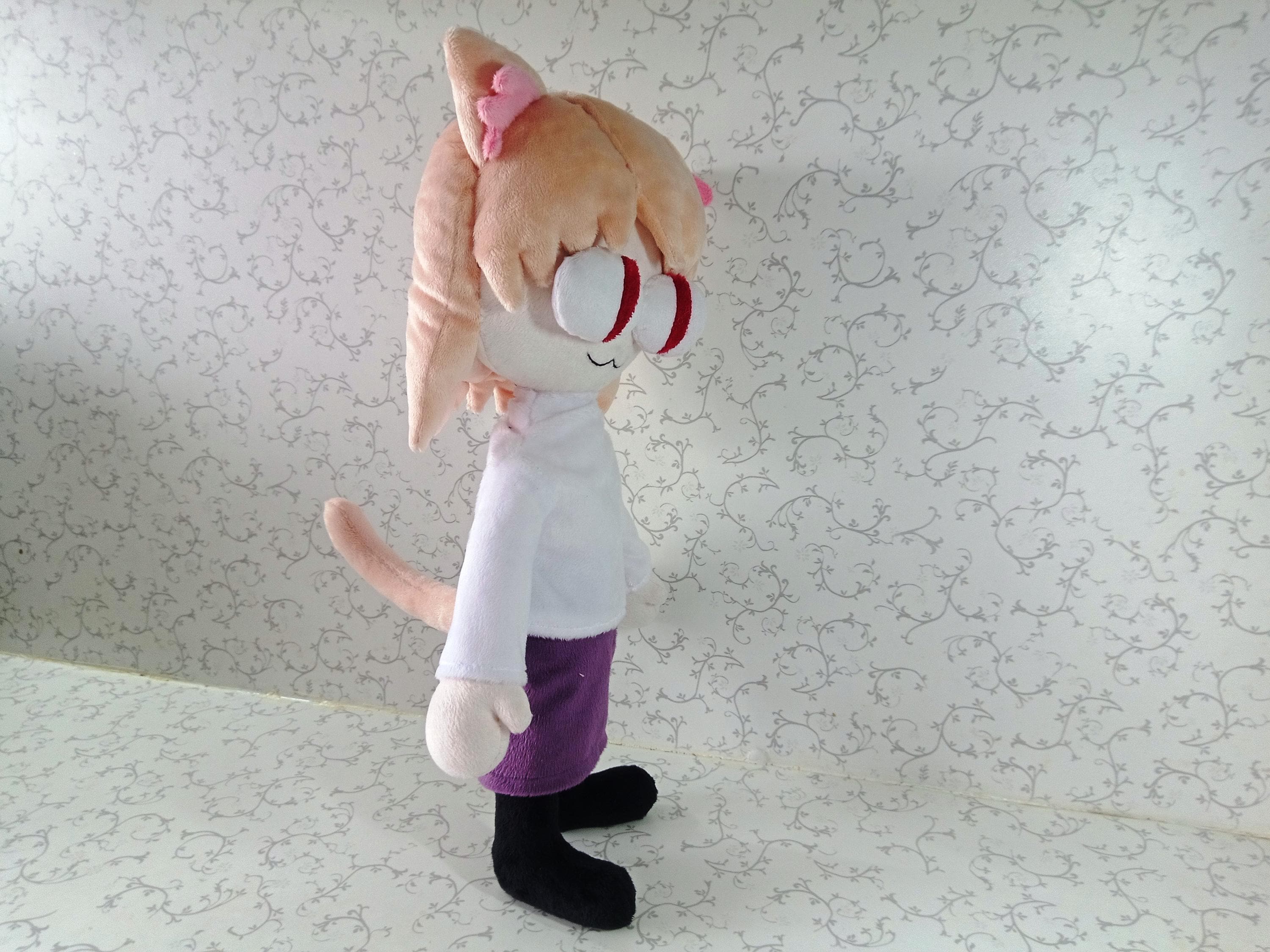 Plush Toy Like Neco Arc , 40cm ,handmade. - Etsy