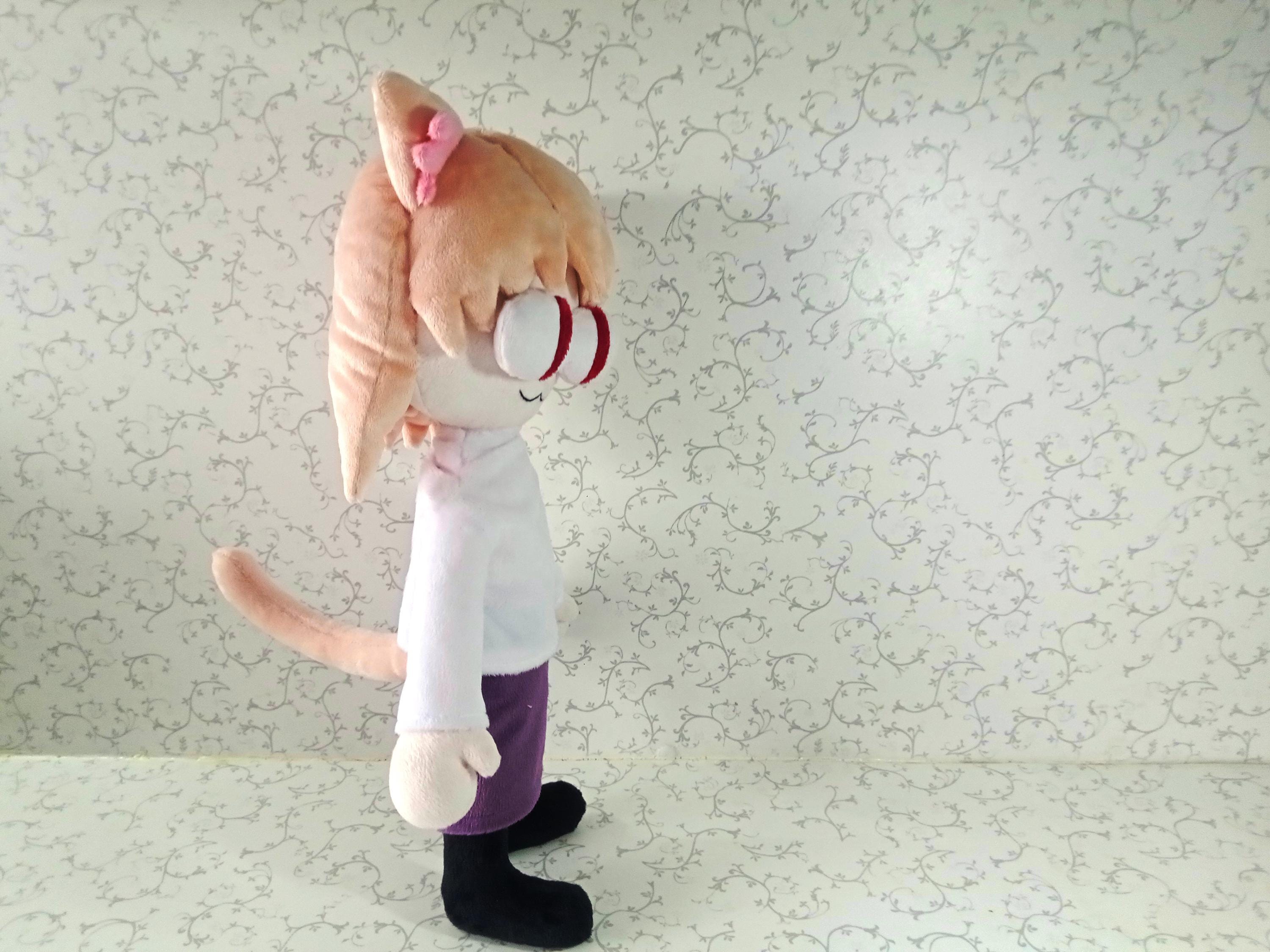 Plush Toy Like Neco Arc , 40cm ,handmade. - Etsy