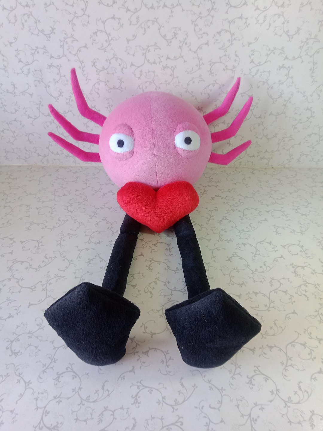 Plush Toy Like Kinito the Axoloti, 53 Cm Tall, D= 20cm - Etsy