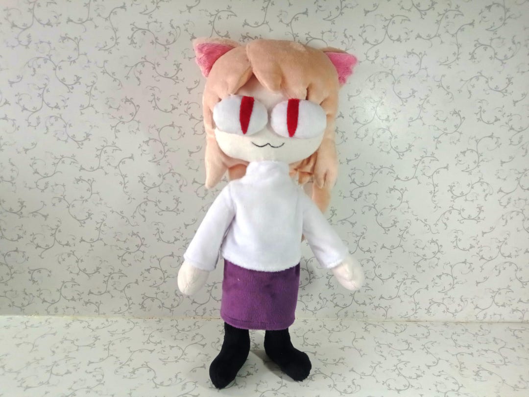 Plush Toy Like Neco Arc , 40cm ,handmade. - Etsy