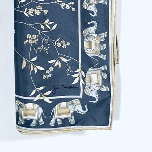 Jim Thompson Silk Scarf - Etsy