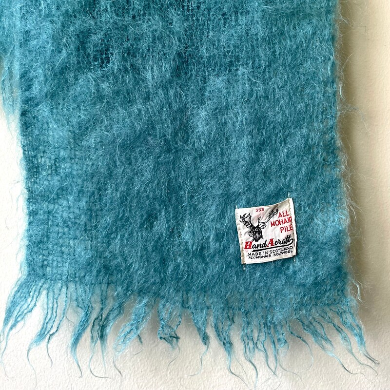 Turquoise Mohair - Etsy