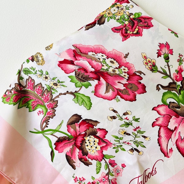 Talbots Silk Scarf - Etsy
