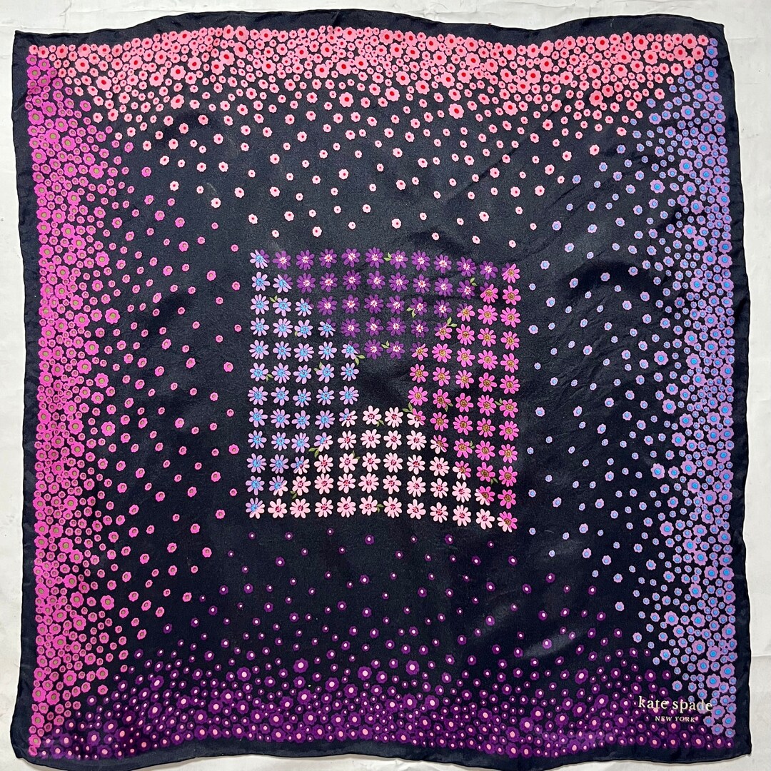 Kate Spade Silk Neckerchief - Etsy