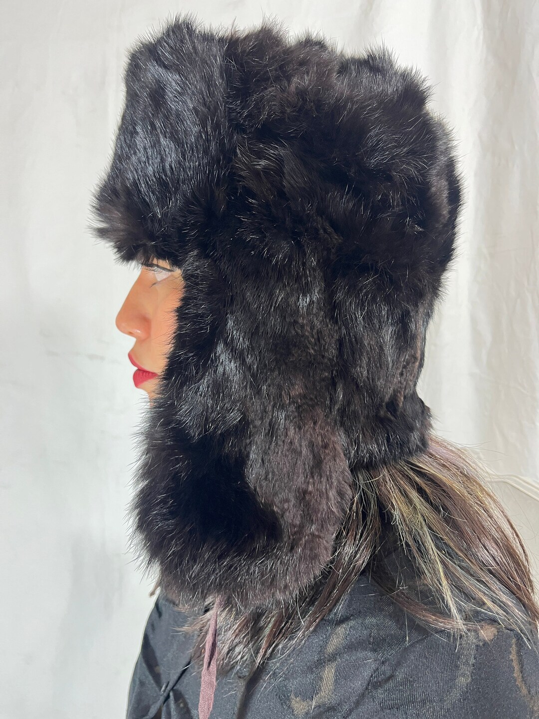 1980s Soviet Era Fur Hat With Ear Flaps - Etsy