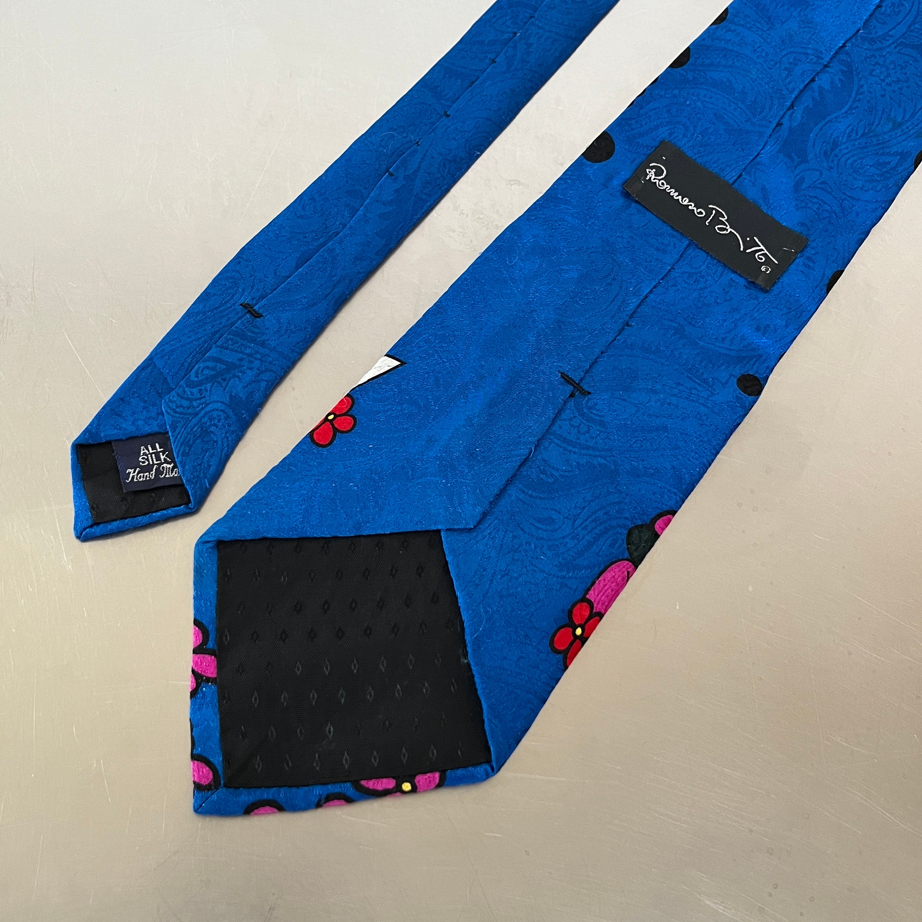 1990s Romero Britto Silk Tie (absolut Vodka) - Etsy