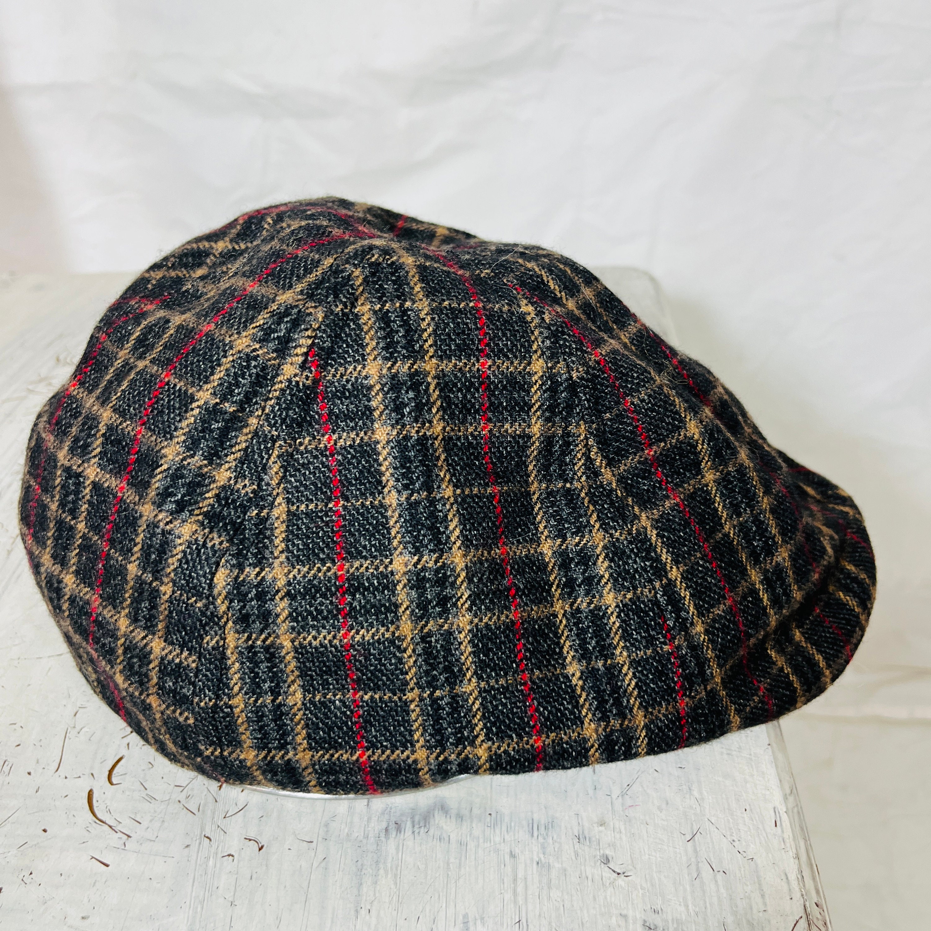 Kangol Wool Flat Cap Tweed - Etsy
