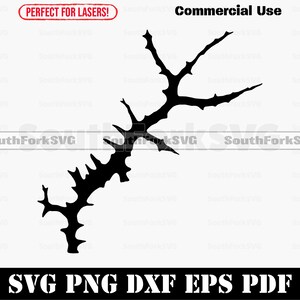 Stephens Lake West Virginia Map Svg Png Dxf Pdf Eps | Vector Graphic ...