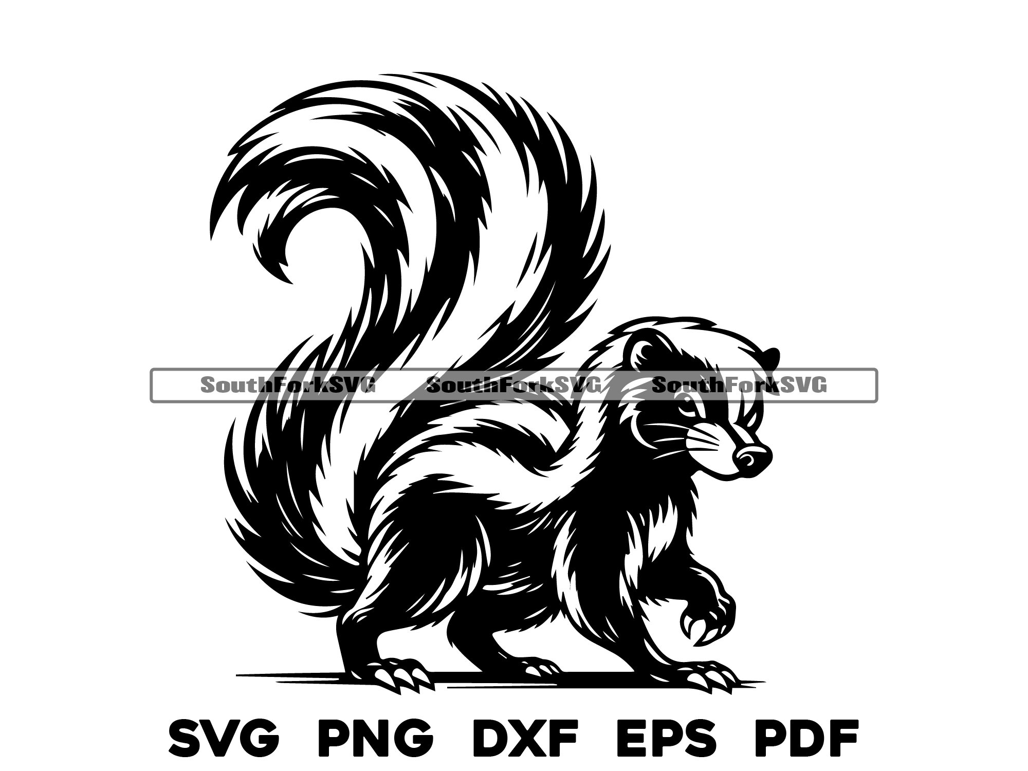 Skunk Graphic Design Files | Svg Png Dxf Eps Pdf | Vector Graphics ...