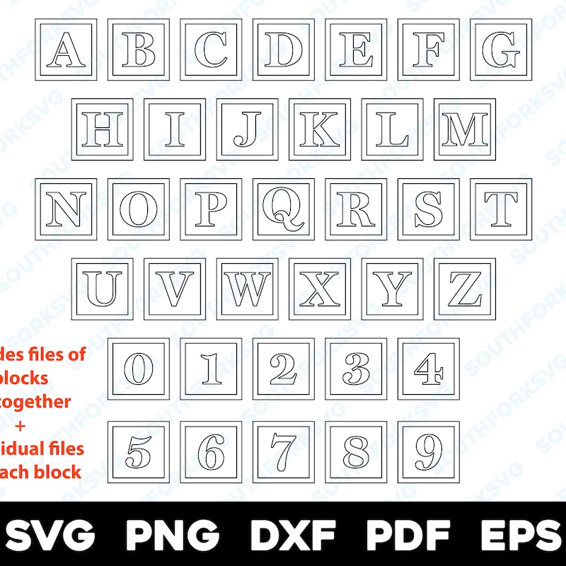 Wood Block Letters - Etsy