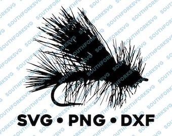 Fly Fishing Stimulator Pattern Lure SVG PNG DXF Dry Nymph - Etsy