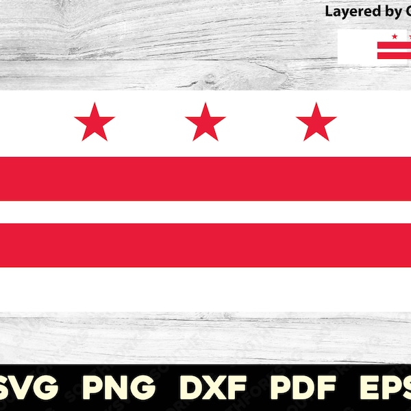 Dc Flag - Etsy UK