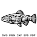 Walleye Graphic Svg Png Dxf Eps Pdf Laser Cnc Vinyl Cut Print Dye Sub ...
