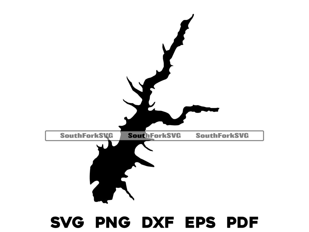 Heritage Lake Indiana Map Shape Outline Silhouette Svg Png Dxf Pdf Eps ...