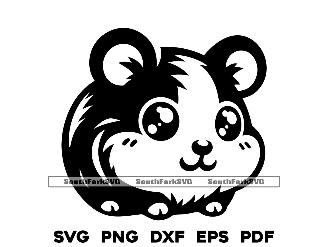Baby Hamster | Svg Png Dxf Eps Pdf | Transparent Vector Graphic Design ...