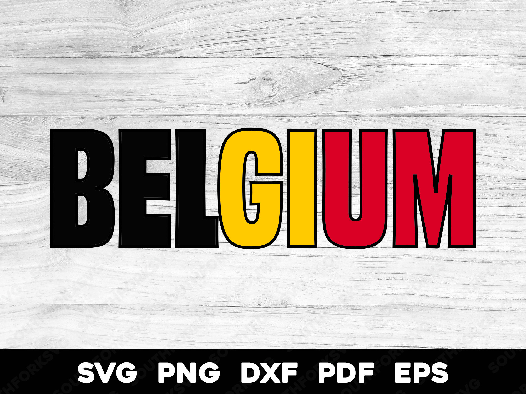 Belgium Belgian Flag Name Design Svg Png Dxf Eps Pdf Vector Graphic ...
