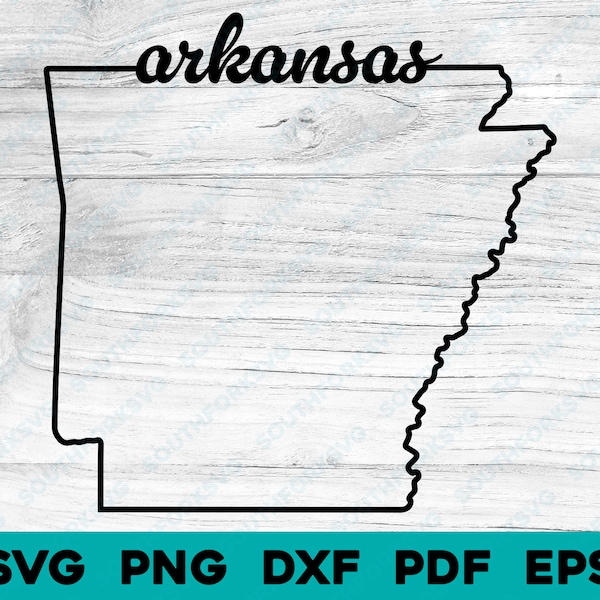 Arkansas Svg - Etsy